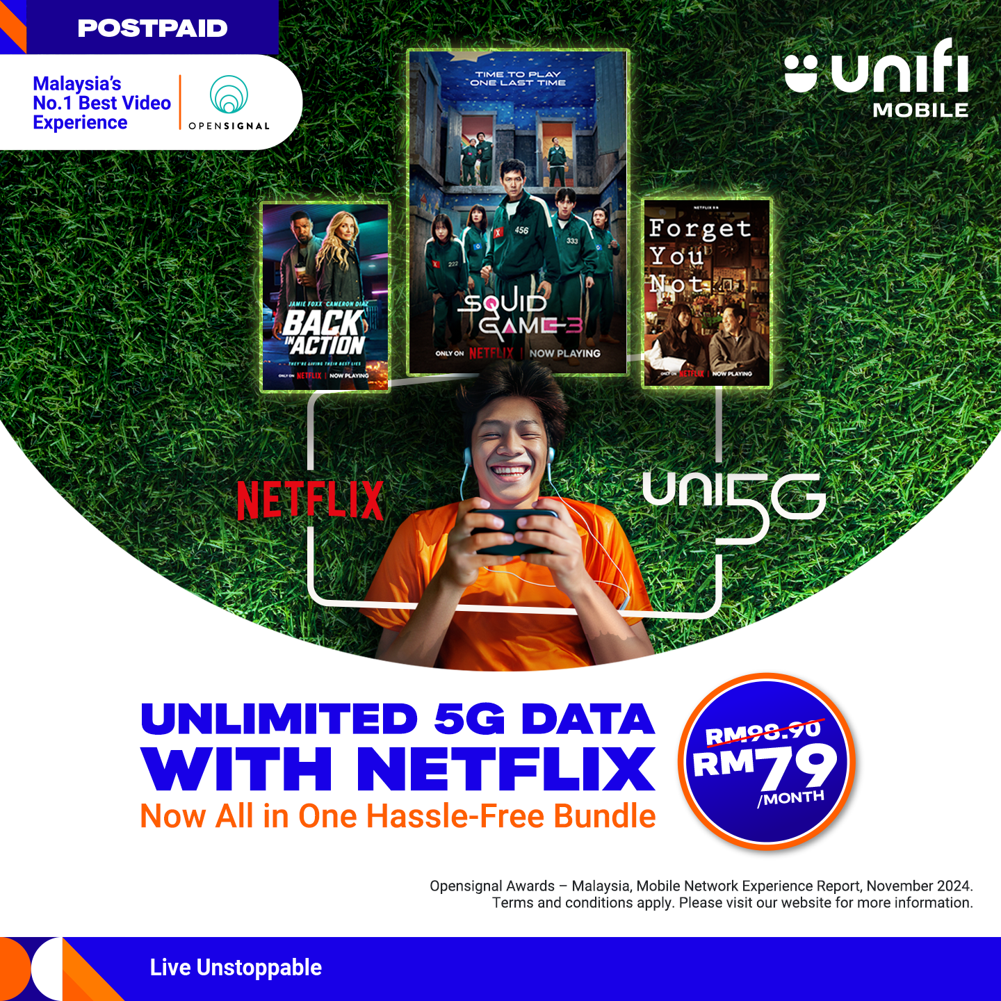 UNIFI’S NEW UNSTOPPABLE UNI5G POSTPAID PLANS DELIVER BEST CONVERGENCE EXPERIENCE FOR ALL ...